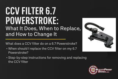 CCV Filter 6.7 Powerstroke: What It Does, When to Replace It, and How