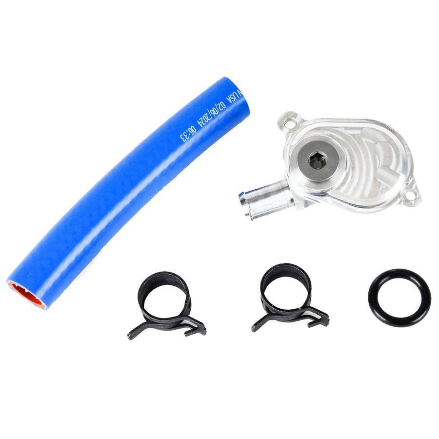 Upgraded Ford 6.0L Diesel Water Outlet Adapter Kit (4C4Z-8592-AA)