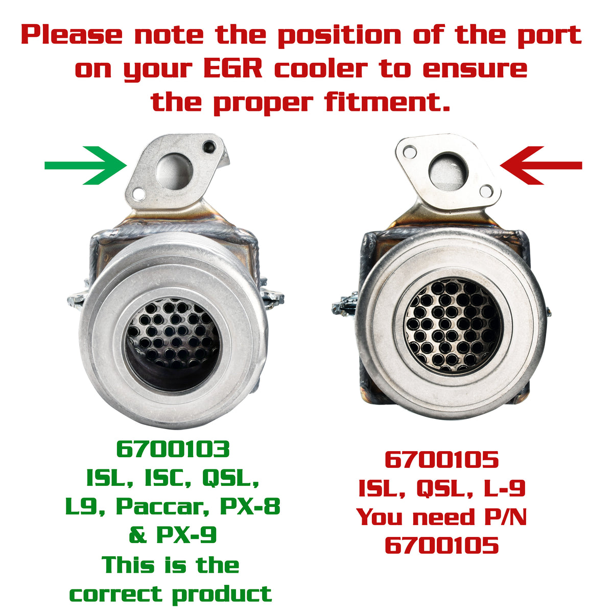 BulletProof Cummins ISL/QSL 5529388 EGR Cooler