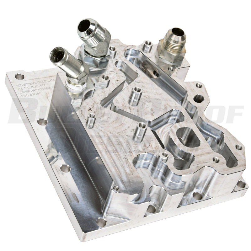 Bullet Proof VK688 6.0L Engine Oil Cooler Relocation Kit