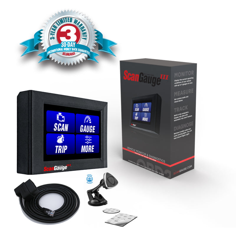 ScanGauge 3 Digital Data Monitor | RealTime Information