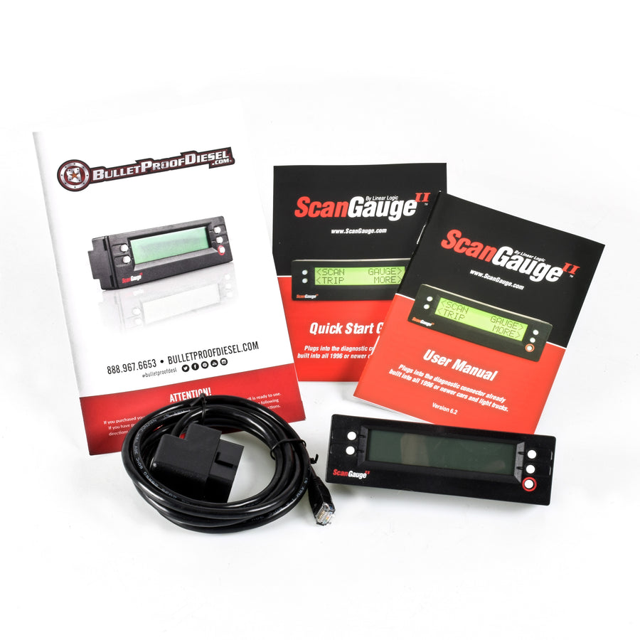 ScanGauge II 6.0L, 6.4L, and 6.7L Ford Digital Data Monitor