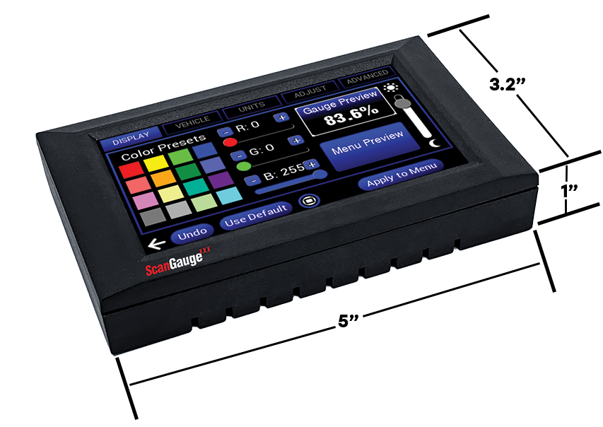 ScanGauge 3 Digital Data Monitor | RealTime Information