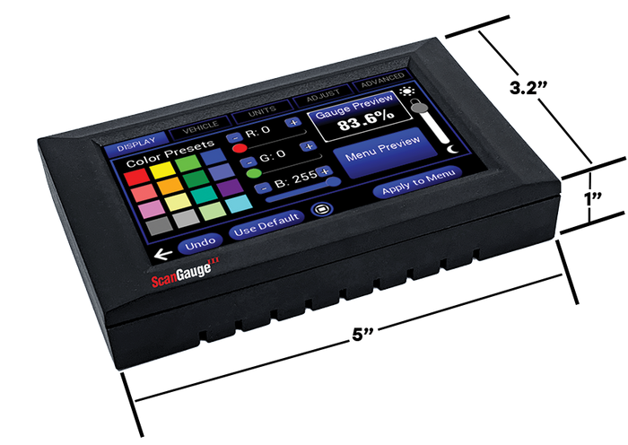 ScanGauge 3 Digital Data Monitor | RealTime Information