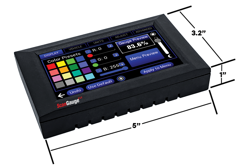 ScanGauge 3 Digital Data Monitor | RealTime Information